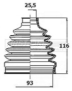 First Line FCB6135 CV Boot Kit for sale online | eBay UK