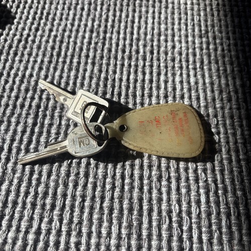 Vintage GM Car Keys with Tags | eBay
