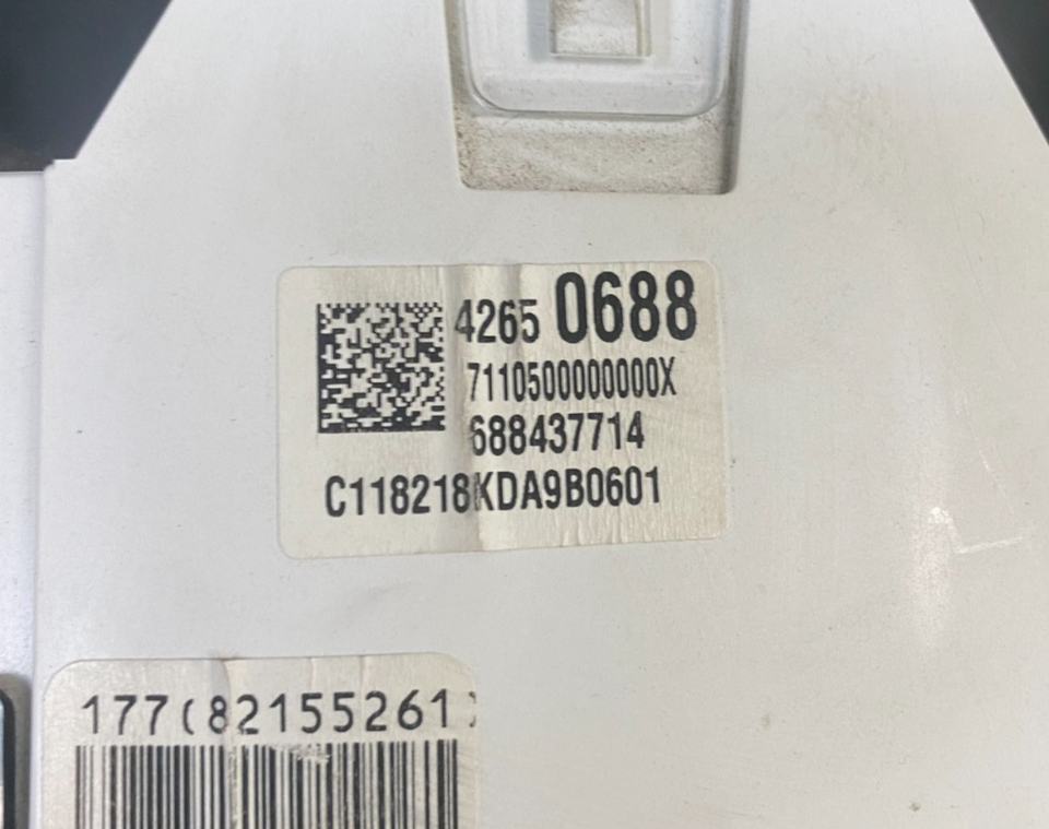 2019-2022 Chevy Trax Speedometer Instrument Cluster 70k Miles 42650688 ...