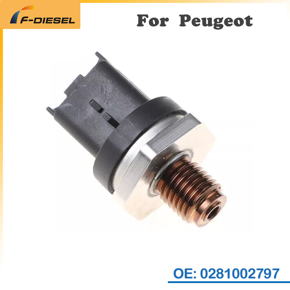 0281002592 Fuel Rail Pressure Sensor Pressure Relief Valve 0281002797 ...