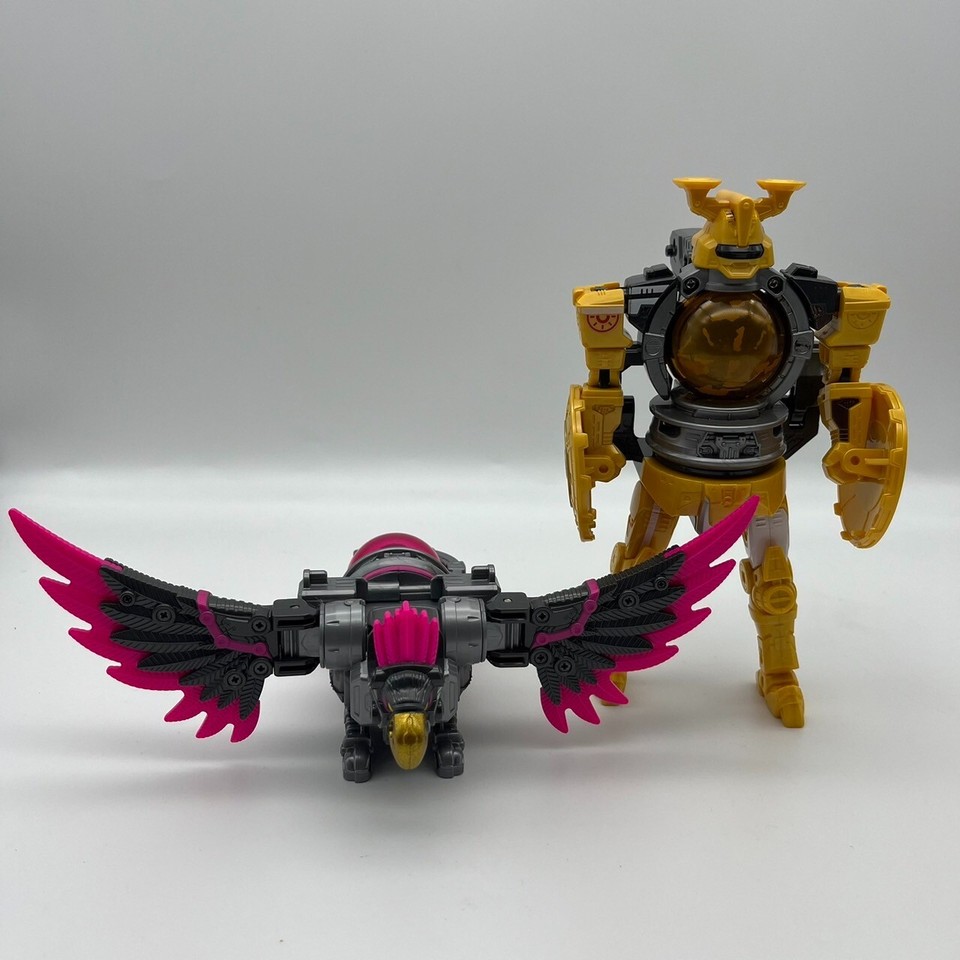 Power Rangers Uchu Sentai Kyuranger DX Kyurenoh Ryuteioh Megazord Set ...