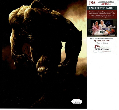 TIM ROTH as ABOMINATION SIGNED 8X10 PHOTO THE INCREDIBLE HULK 2008 JSA ...