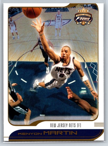 2001-02 Fleer Focus Kenyon Martin New Jersey Nets #42 | eBay