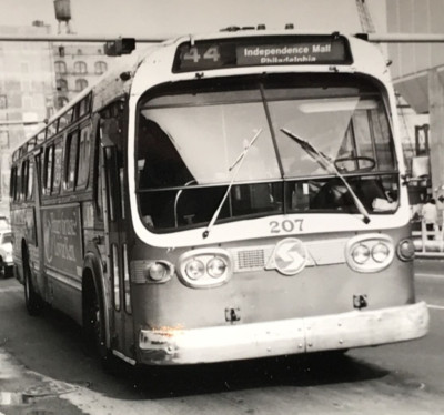 Southeastern Pennsylvania SEPTA Bus #207 Route 44 Independence Hall ...