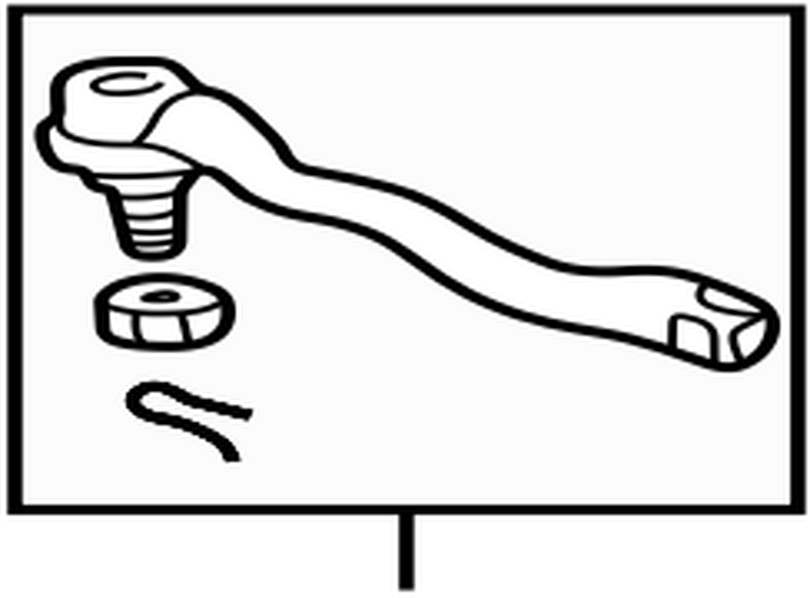 45460-59045 Toyota Rod assy, tie, rh 4546059045, New Genuine OEM Part ...