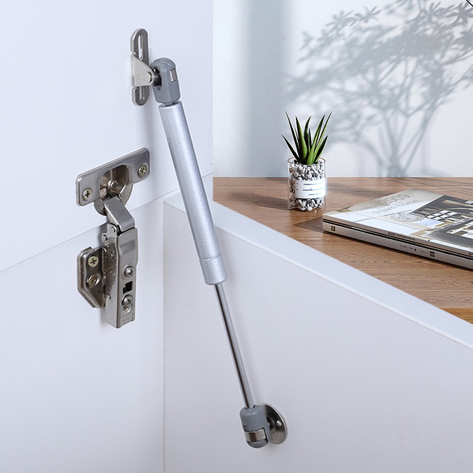 4 PACK Door Hinge Gas Spring Strut Prop Shock Lift Kitchen Cabinet ...