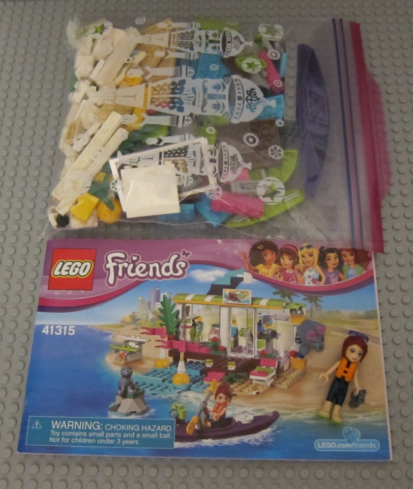 LEGO Friends 41315 Heartlake Surf Shop Retired Set + Extra Pieces | eBay