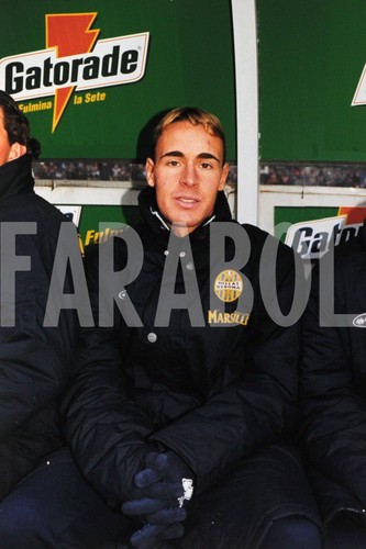 Photo de presse vintage Football, Verona, Luca Mezzano, Ans Deux Mille ...