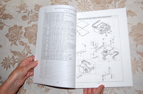 Illustrated Parts Manual, CD in PDF Format, for Singer 6267, 6268 ...