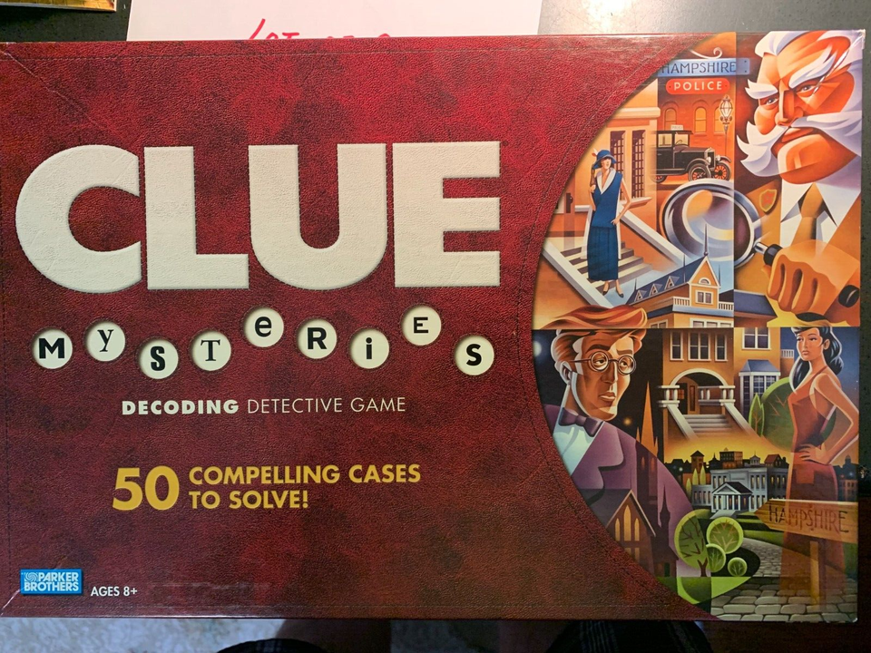 Clue Mysteries Go Directly To Plum's Castle Game Replacement Card 2005 ...