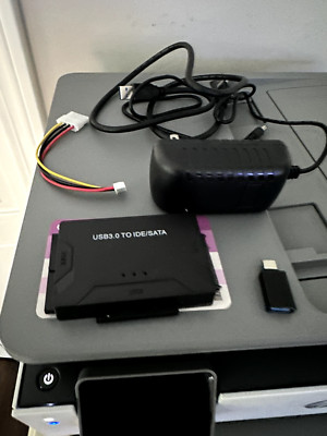 EYOOLD USB 3.0 to SATA IDE Adapter, Hard Drive Reader External Ultra ...