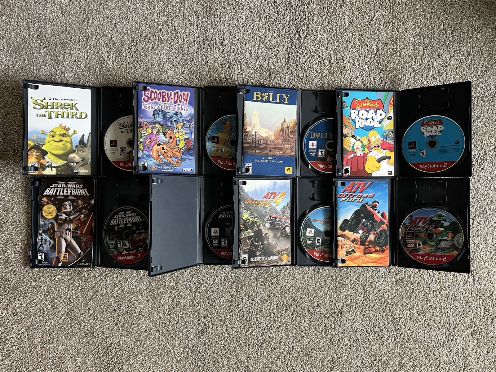 Sony PlayStation 2 Game Lot Of 8 Games, PS2 Game Bundle, CIB/Tested | eBay