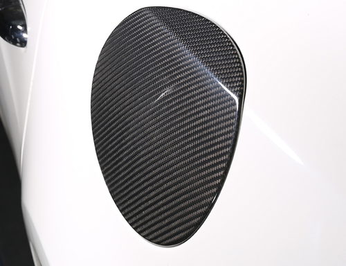 For Maserati Ghibli 2014-2021 Carbon Fiber Outside Fuel Oil Tank Cap ...
