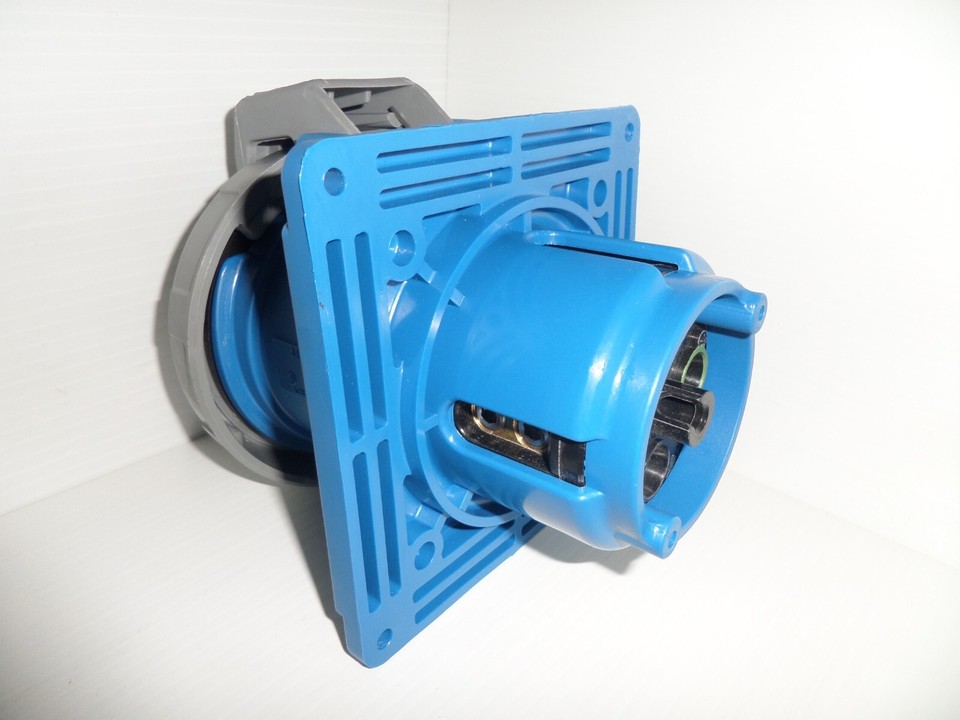 ⭐NEW TAKEOUT⭐ HUBBELL HBL4100R9W 100-Amp PIN&SLEEVE RECEPTACLE 250V ...