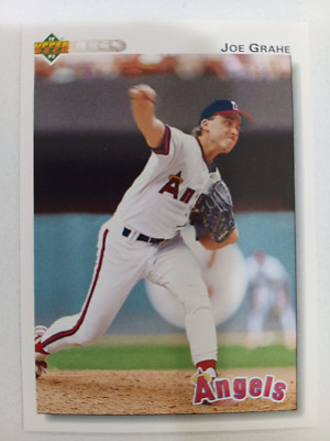 JOE GRAHE ANGELS 1992 TOPPS STADIUM CLUB BASEBALL CARD #542 | eBay