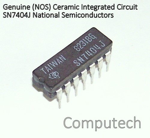 1pcs SN7404J Ceramic Integrated Circuit TEXAS Instruments SN7404 | eBay