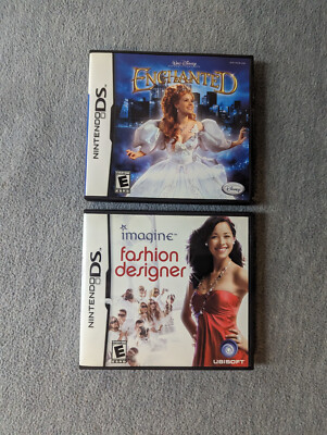 Nintendo DS Disney’s Enchanted - Complete 2006 Game Manual + Fashion ...