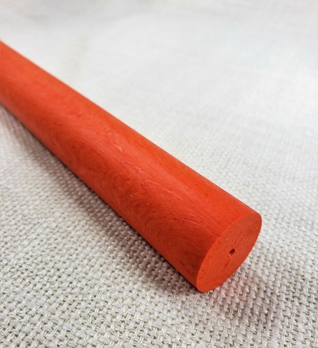 Juma Gem Orange 1'' Dia. x 12" Rod For Pool Cues Butt Caps, Pipes ...