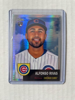 2022 Topps Chrome Platinum Anniversary Alfonso Rivas 185 RC Blue Prism ...