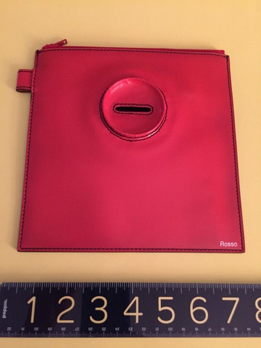 NEW swatch "Bank" form clutch/wallet Carmina Campus OOAK Ilaria FENDI ...