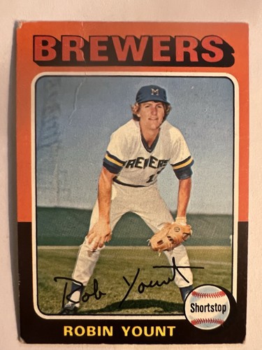 1975 Topps MINI #223 - MILWAUKEE BREWERS ROBIN YOUNT ROOKIE Card 75M43 ...