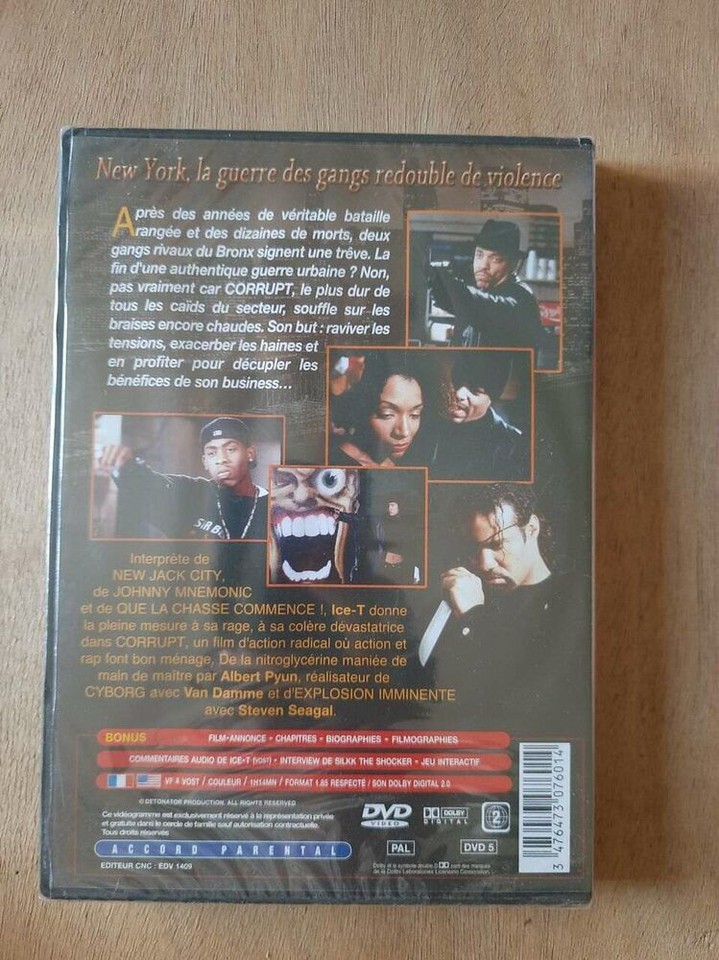 DVD - Corrupt - Film avec Ice T | Très bon état | eBay