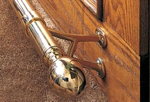 Brass Brackets-Foot Rest Supports-Bar Foot Rail-Foot Rest-Pub Rails 2 ...