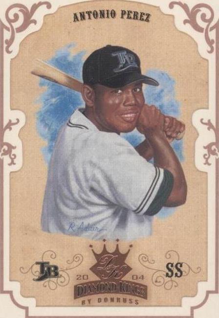 2004 Donruss Diamond Kings - Antonio Perez #97 Bronze Framed for sale ...