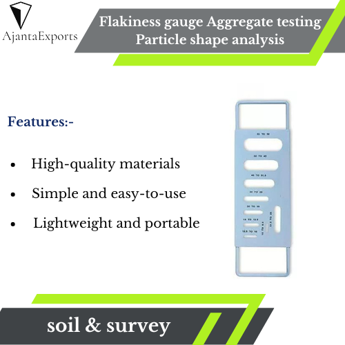 Flakiness gauge Aggregate testing Particle shape analysis | eBay