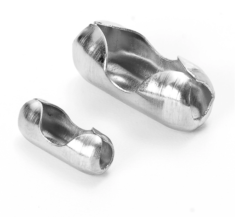 10x Beads Waist Buckle Stainless Steel Ball Bead Chain Connector ...