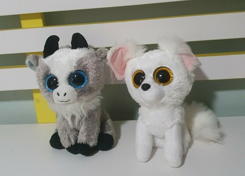 TY GABBY GOAT PHOENIX FOX WHITE FOX | eBay