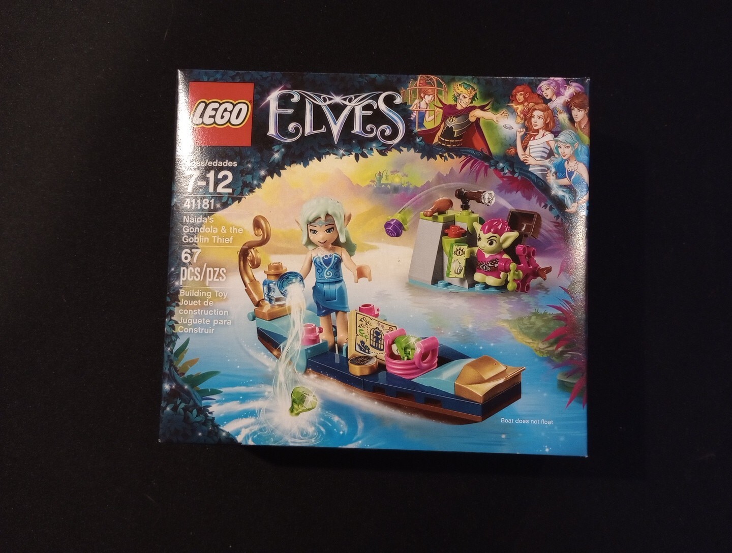 LEGO Elves Naida's Gondola & the Goblin Thief (41181) NEW 673419264839 ...