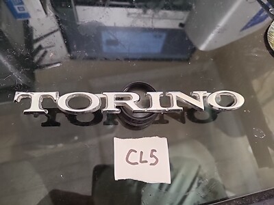 1971 72 FORD TORINO EMBLEM SCRIPT OEM FOMOCO | eBay