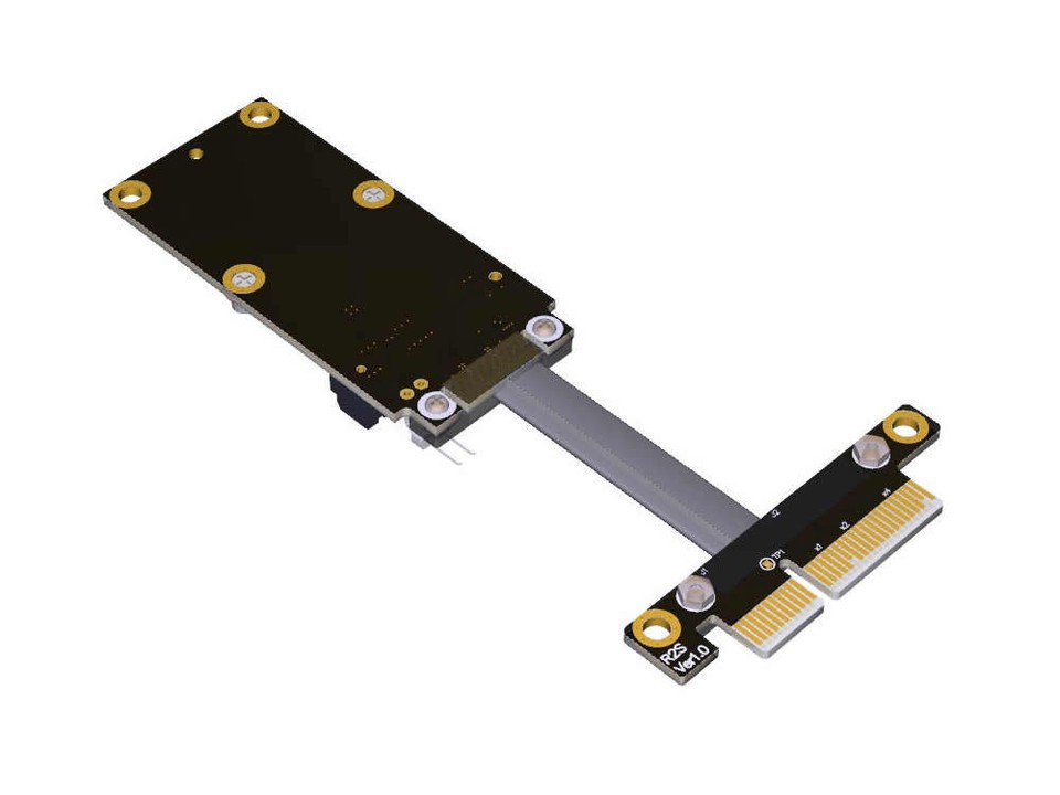PCIe x4 to mPCIe mini PCIe Adapter Cable 15cm, R26SF | eBay