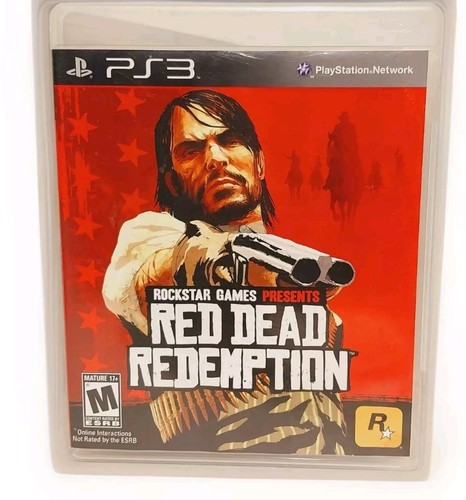 RED DEAD REDEMPTION PS3 SONY PLAYSTATION 3 ~ DISC IN MINT CONDITION ...