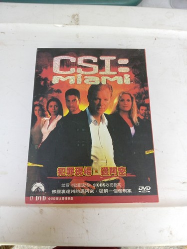 CSI Miami - TV Series Complete Season 17 disc Chinese Version? Rare | eBay