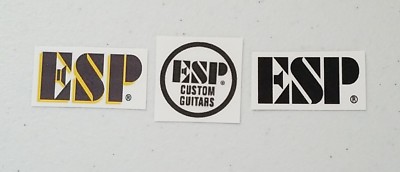 ESP Custom Shop Waterslide Headstock Decal Set | eBay
