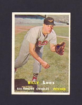 1957 Topps #244 Billy Loes [EX+] | eBay