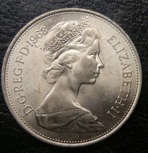 UNCIRCULATED Large Size Decimal Ten Pence Mint 10p's 1968-90 by date ...