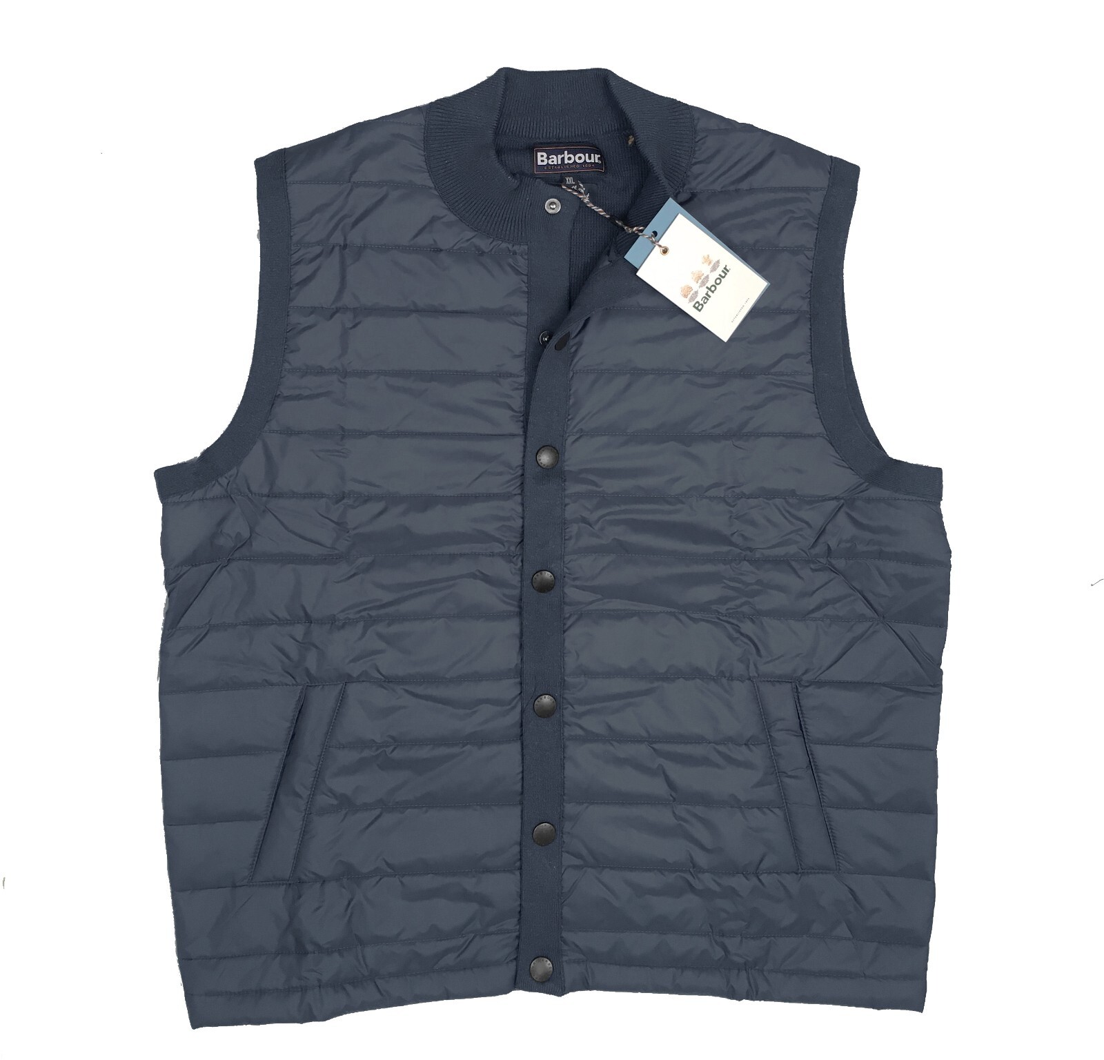 NEW Barbour Essential Gilet Vest! Gray or Blue Weather Comfort Line ...