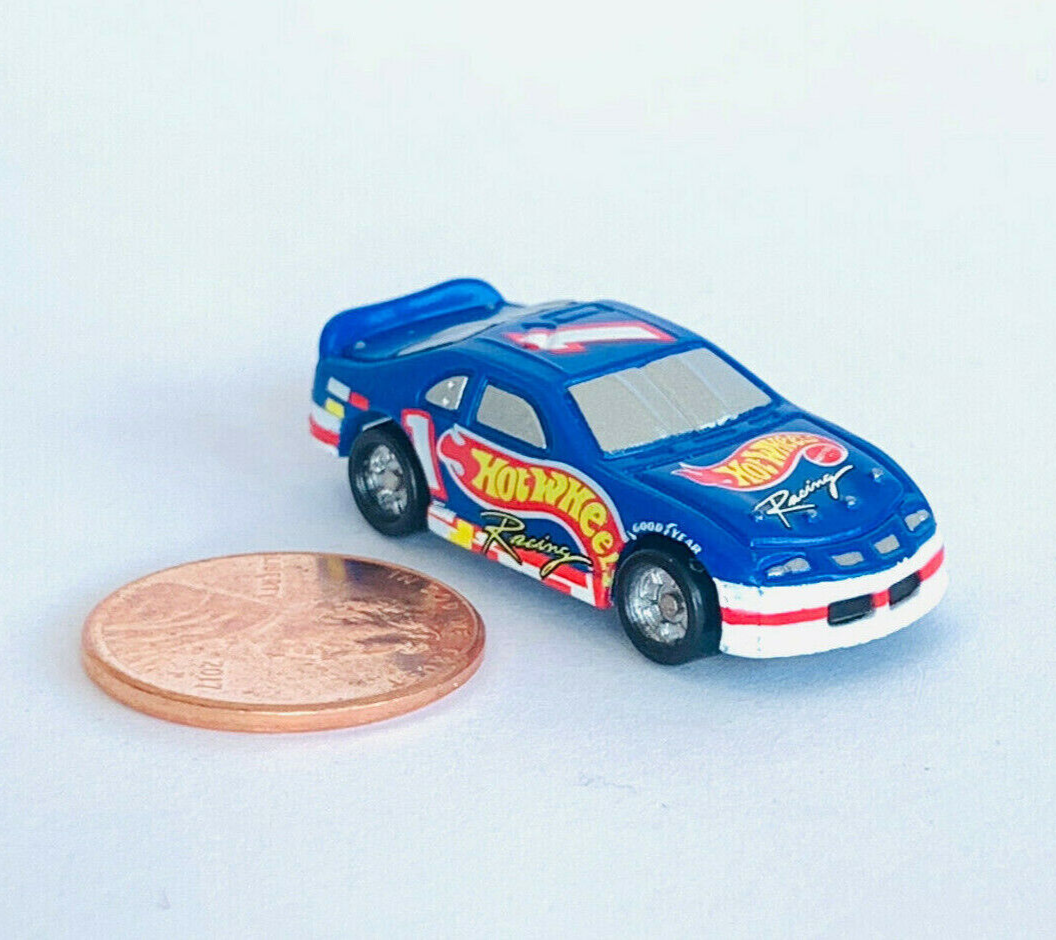 BRAND NEW 1 1/2" WORLDs SMALLEST GRAND PRIX NASCAR RACECAR MICRO ...