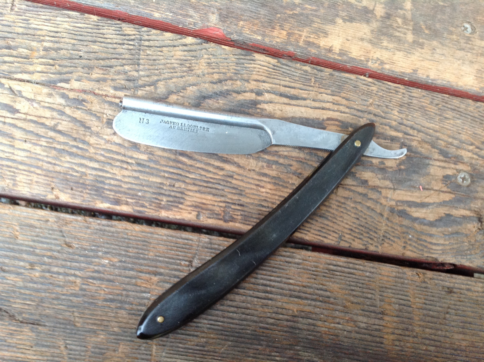 Late 1800's Jaques Lecoultre AU Sentier N3 Straight Razor | eBay