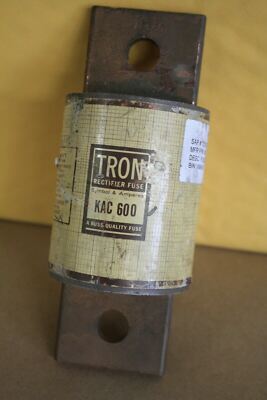 BUSSMANN TRON KAC-600 RECTIFIER FUSE | eBay