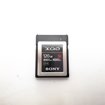 Sony Professional XQD G-Series 120GB Memory Card (QD-G120F) 27242913851 ...