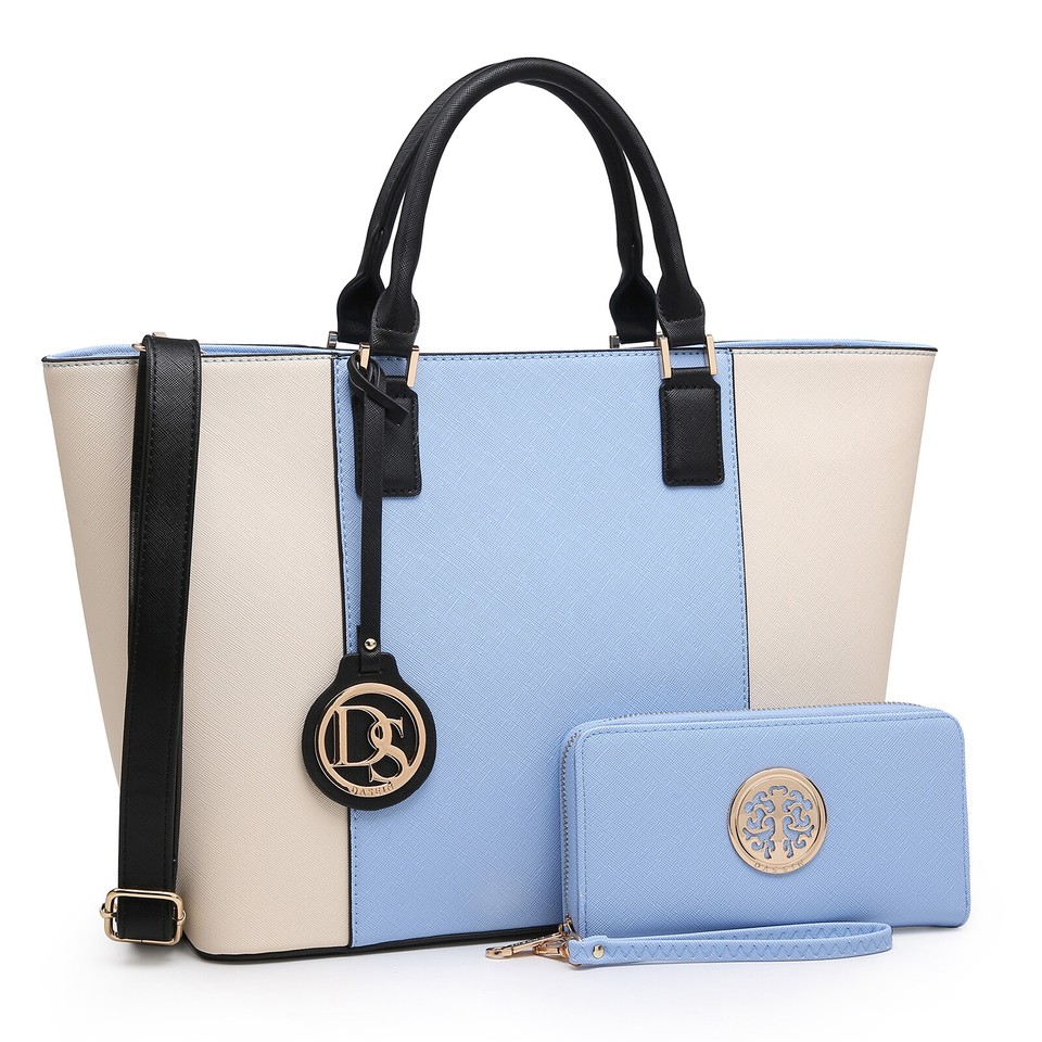 Womens Handbag and Purse Top Handle Large Tote Classic Shoulder Bag ...