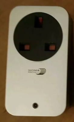 Byron Home Easy HE332S remote socket Silver On/off Home Automation | eBay