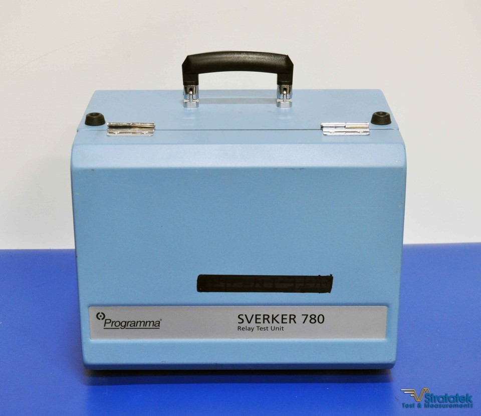 Programma Megger SVERKER 780 Relay Test Set (230V Input) NIST ...