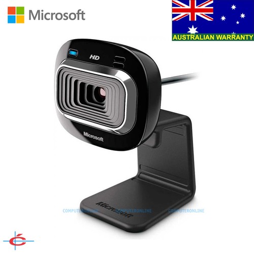 Microsoft LifeCam HD-3000 USB Webcam, 720p@30fps, TrueColor, Noise ...