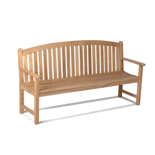 Ash & Ember Solstice 6 FT Grade A Teak Outdoor Bench, Patio Furniture ...