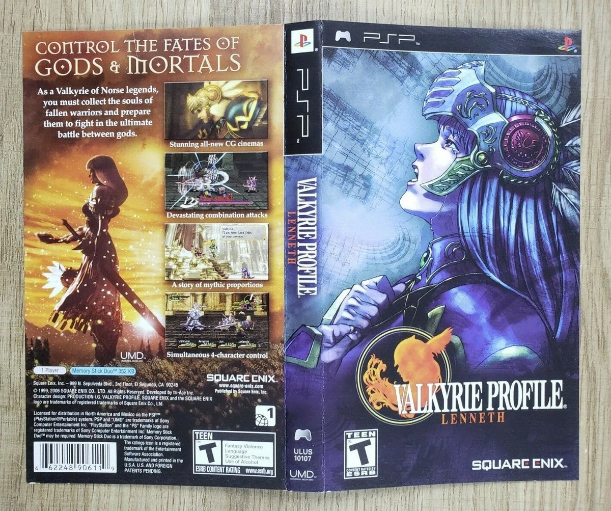 Valkyrie Profile Lenneth Psp